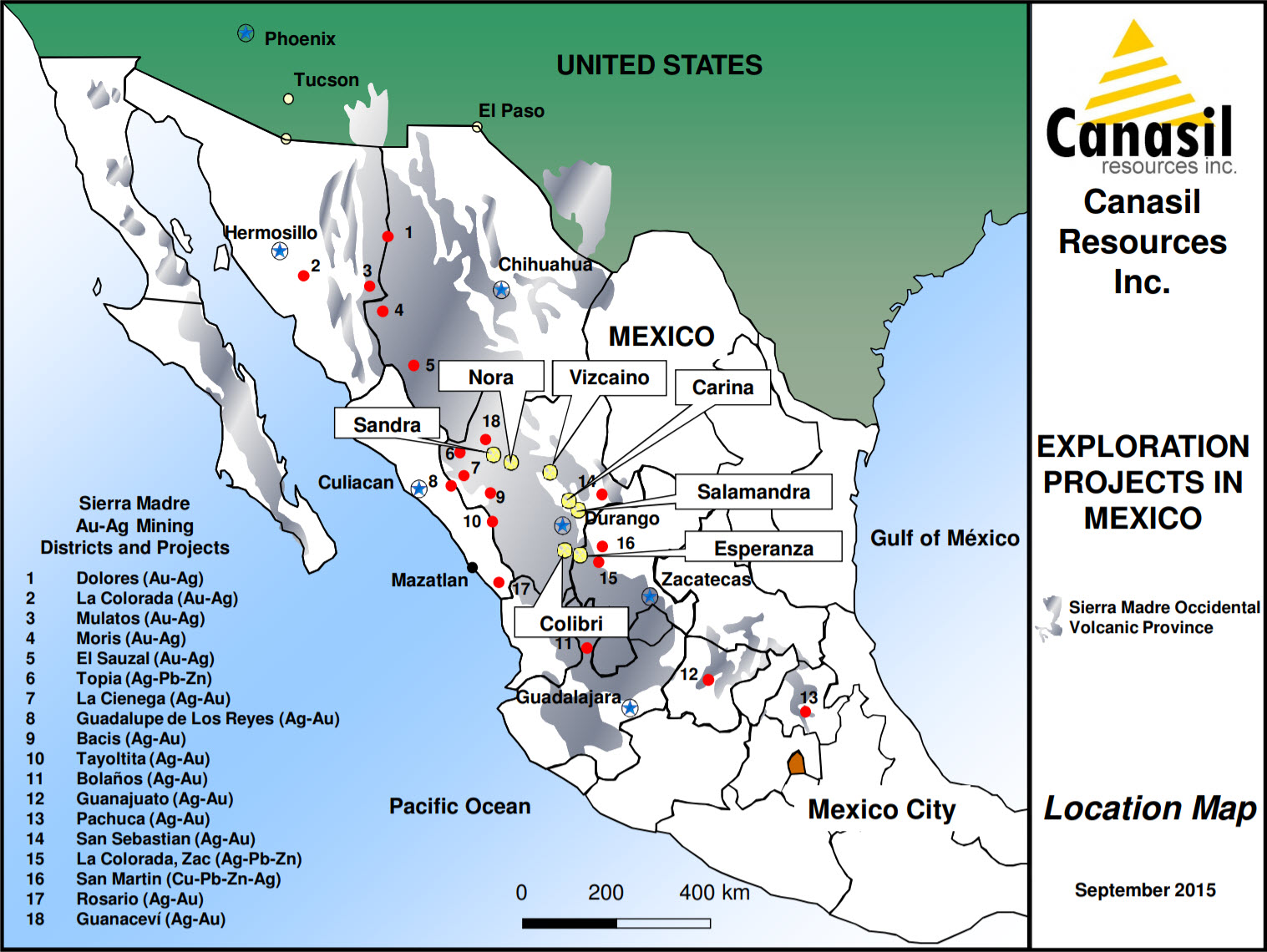 Canasil Reviews Drill-Ready Silver-Gold-Base Metal Projects in Durango ...