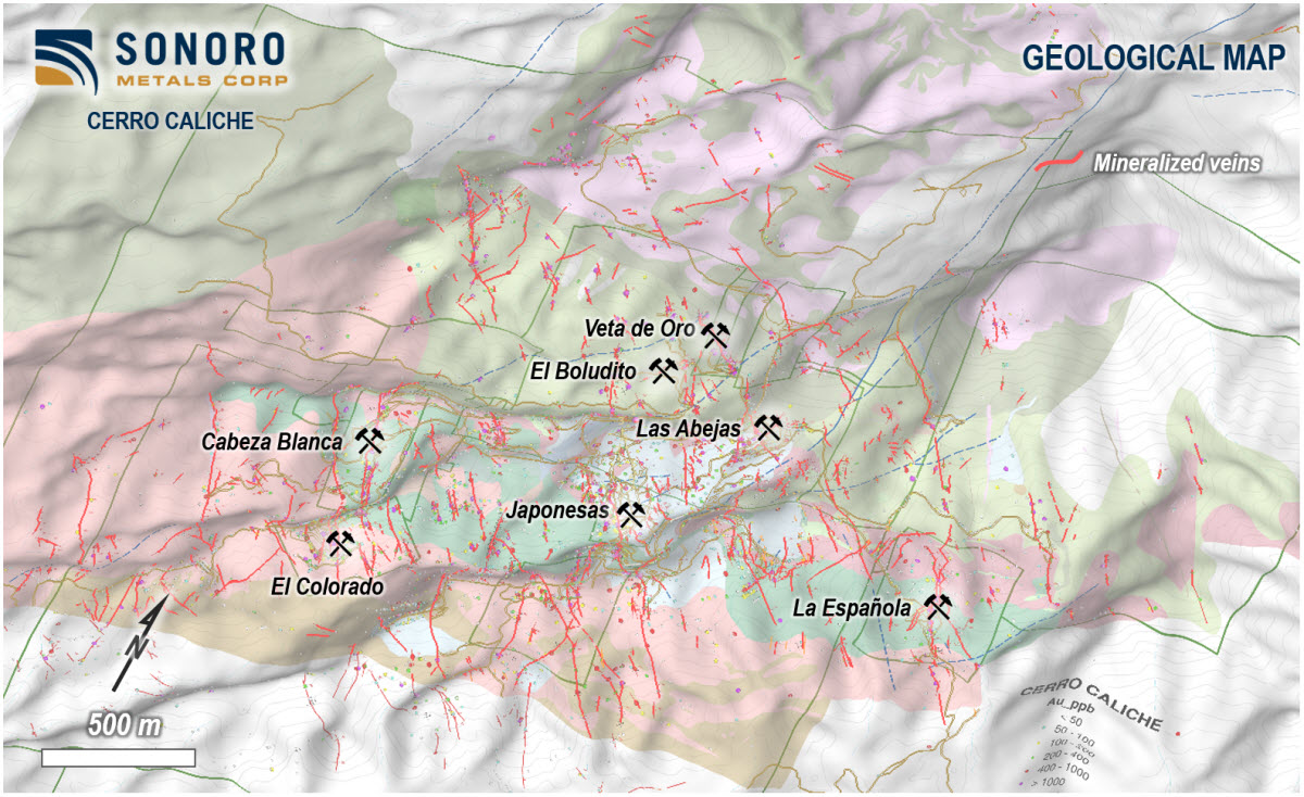 Sonoro Announces Cerro Caliche Initial Drill Results – Mexico Mining Center