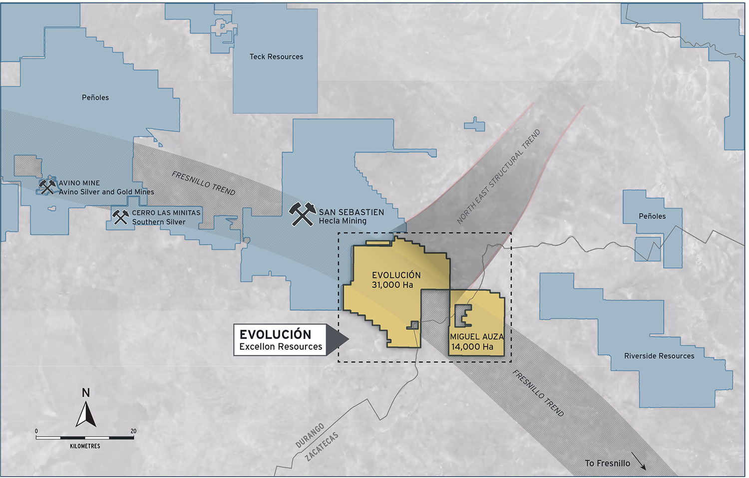 Excellon Adds Additional 31,000 Hectares on Northern Fresnillo Silver ...