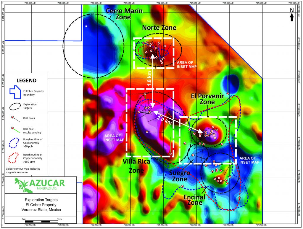 Azucar Hits 44.45 m of 0.63 g/t Au and 0.27% Cu at the Norte Target and ...