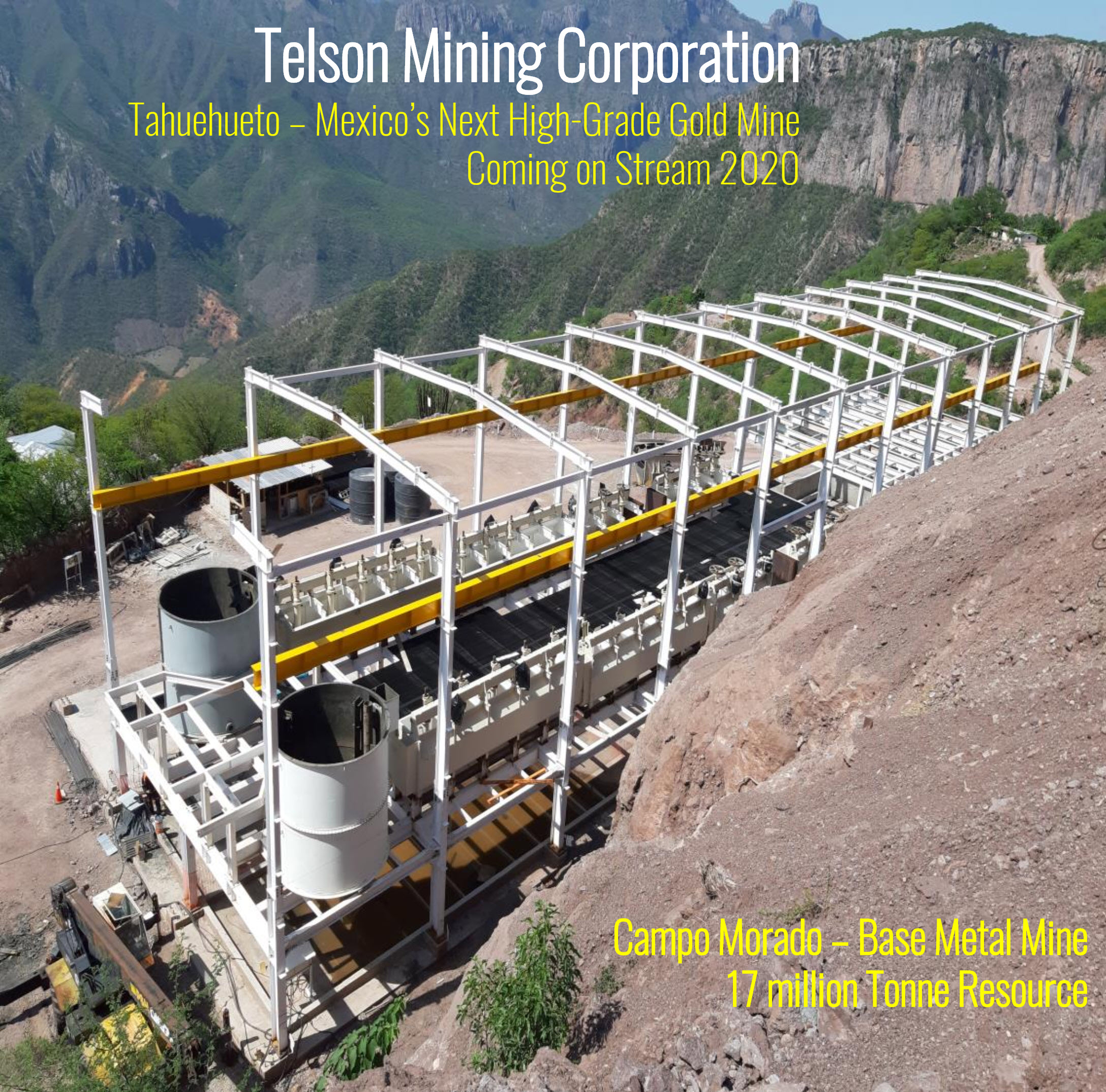Telson Mining Corporation Campo Morado Production Update – Mexico ...