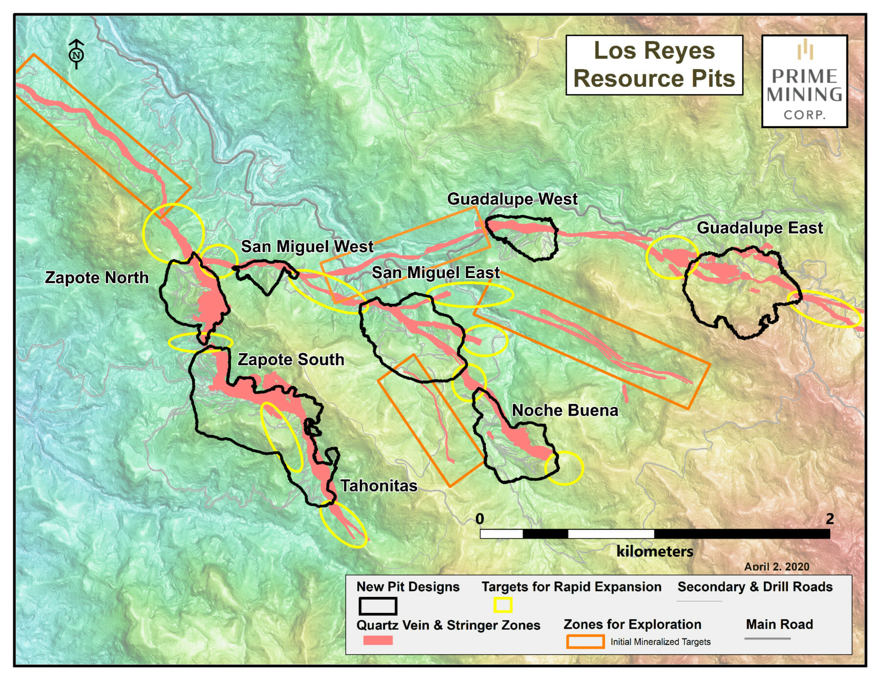 Prime Mining Reports 58.5 Metres at 0.83 gpt Gold and 20.2 gpt Silver ...