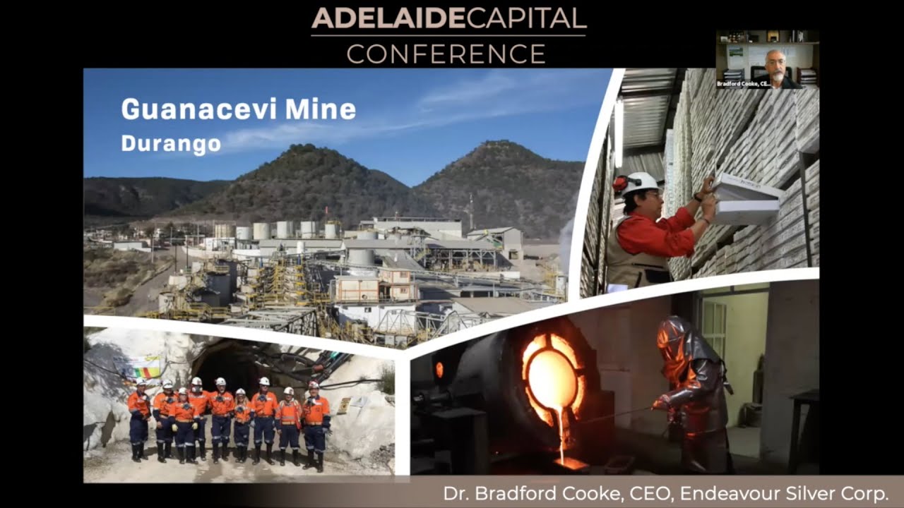 Endeavour Silver CEO, Bradford Cooke, Presentation at the Adelaide ...