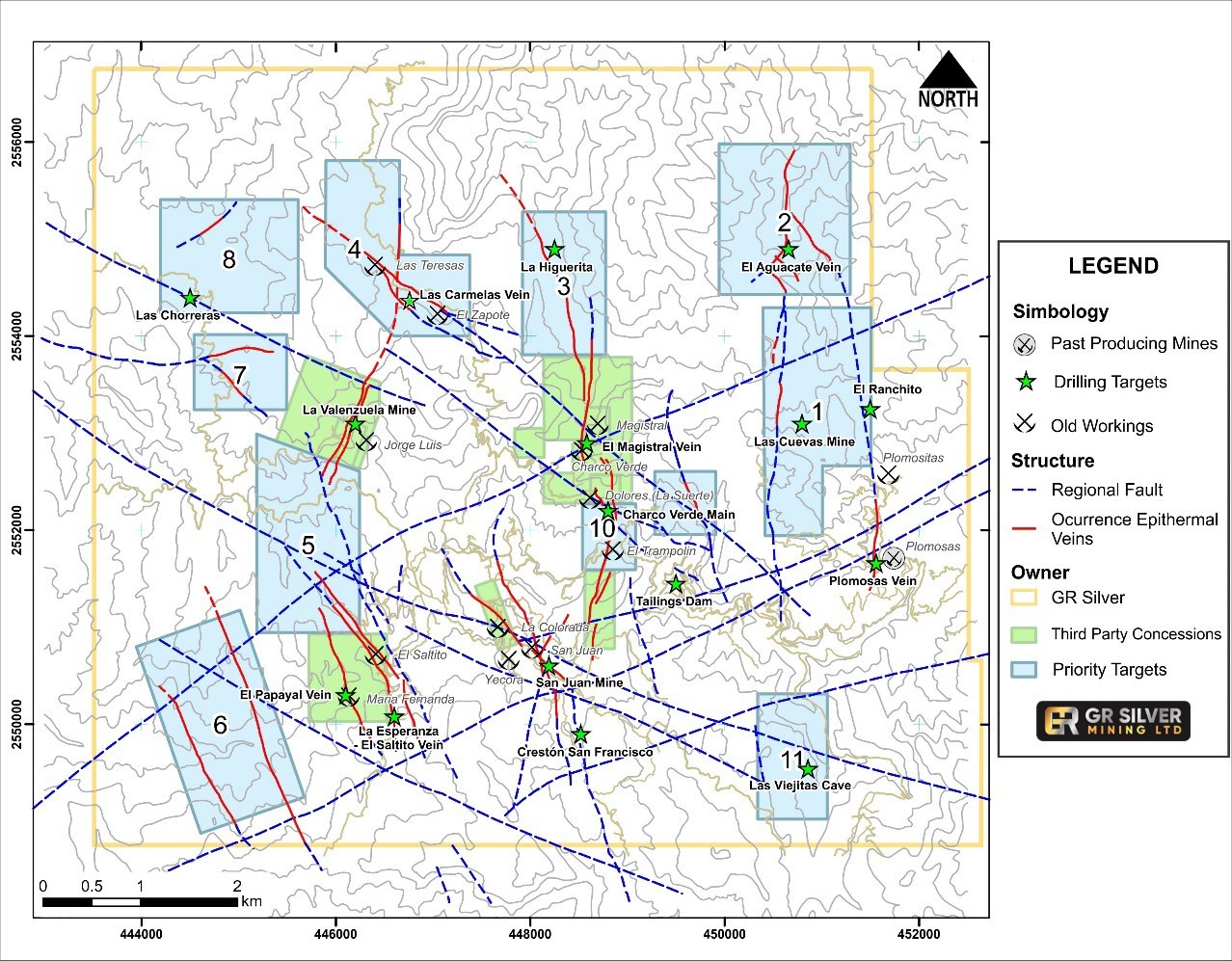 GR Silver Mining Commences Drilling at the Plomosas Project in Mexico ...