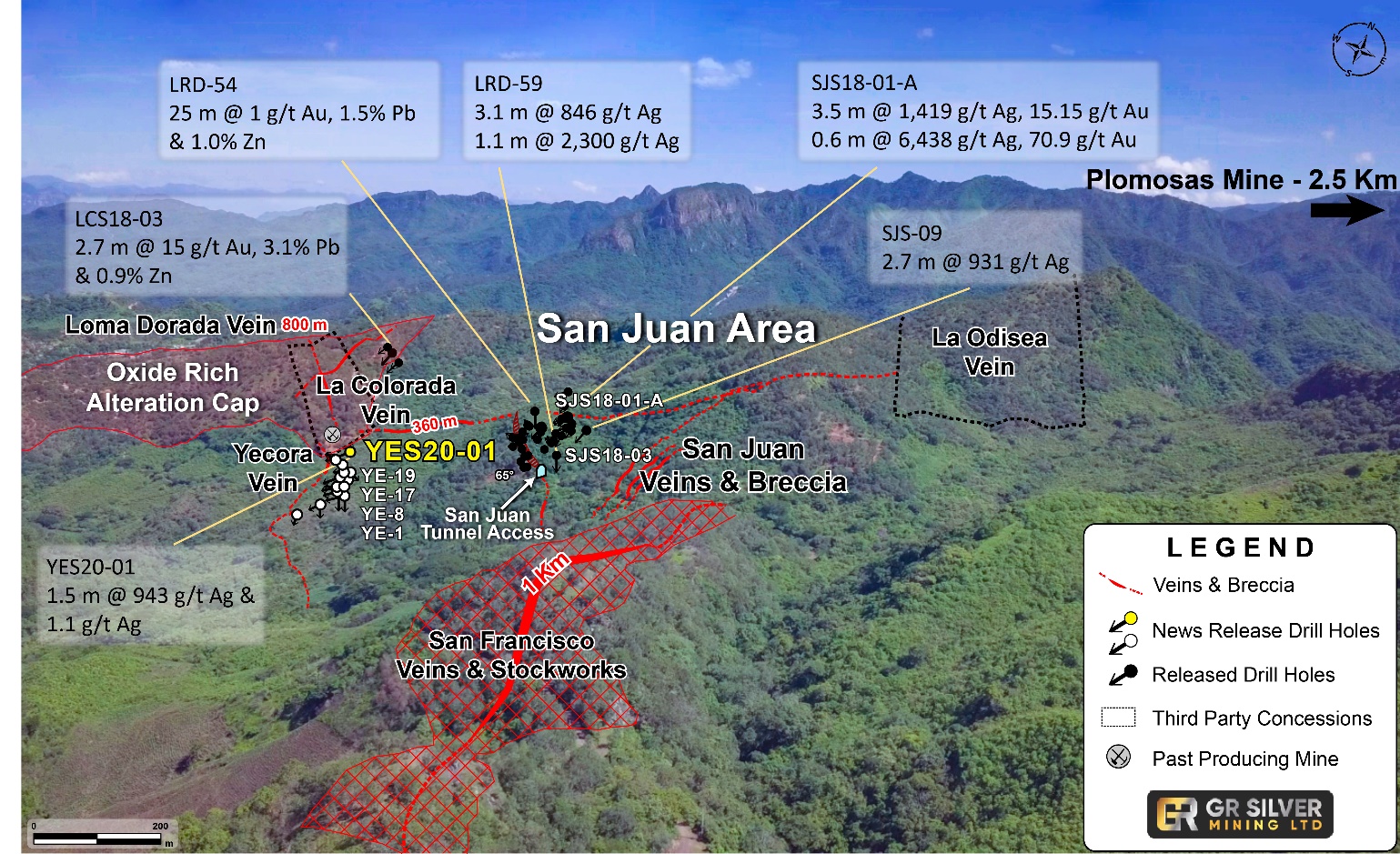 GR Silver Mining Delineates New Mineralized Zone from Drilling in the ...