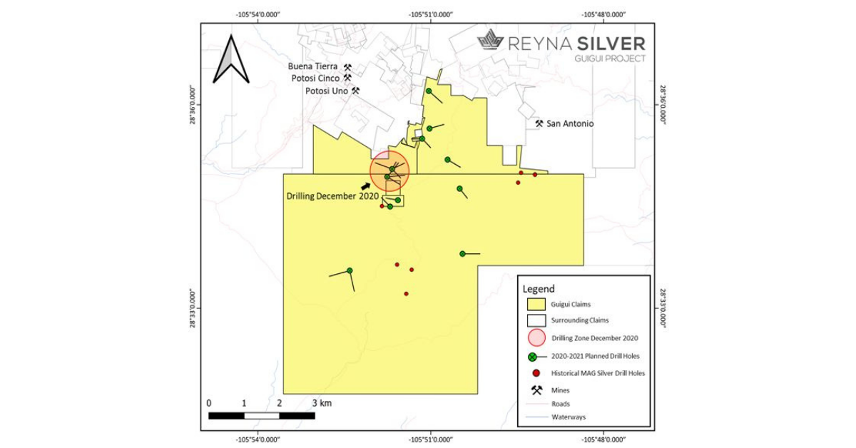 Reyna Silver Begins Drilling at Guigui Property in Mexico – Mexico ...