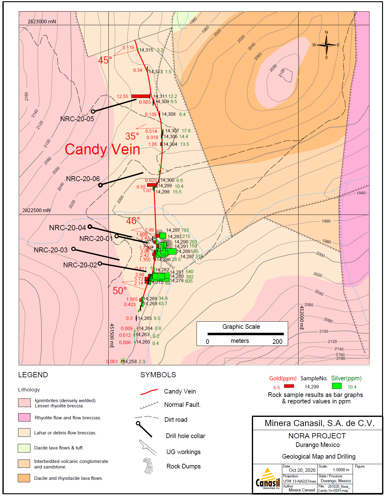 Canasil Reports Multiple Drill Intercepts Up To 3,671 g/t Ag Eq* (36.7 ...