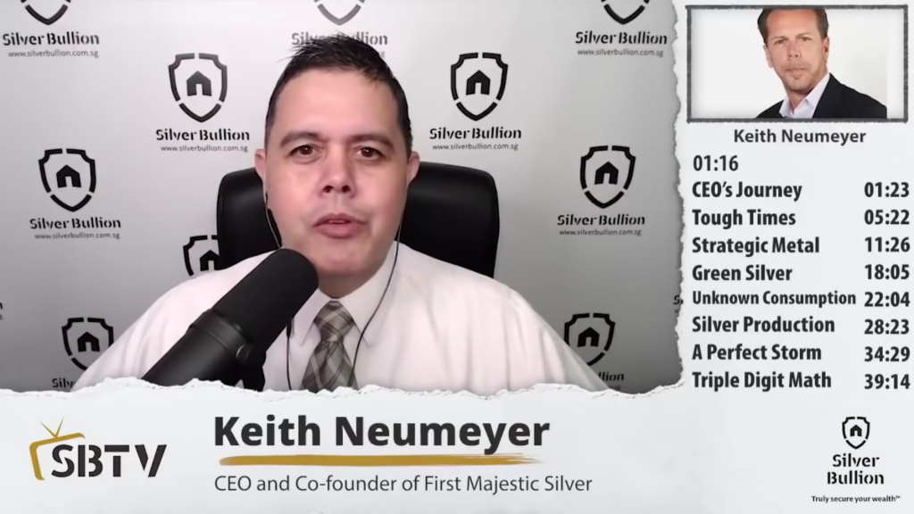 Keith Neumeyer, CEO, First Majestic Silver – Perfect Storm for Gold ...