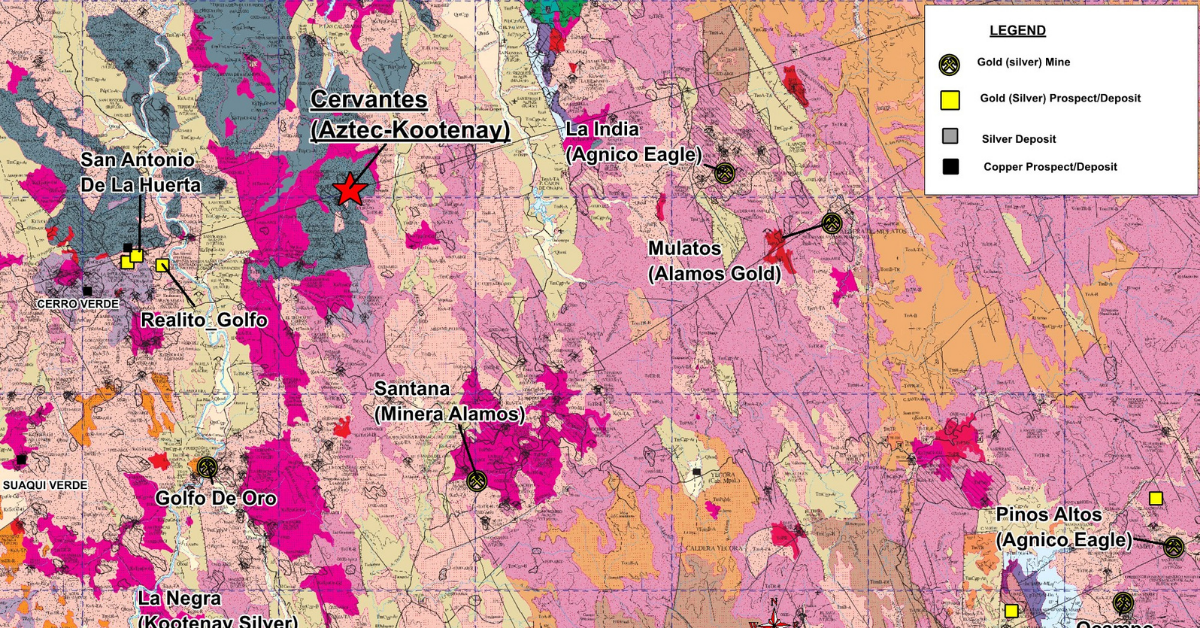 Kootenay Reports Aztec-Kootenay JV Drills 4.2 gpt Gold Over 24.4 Meters ...