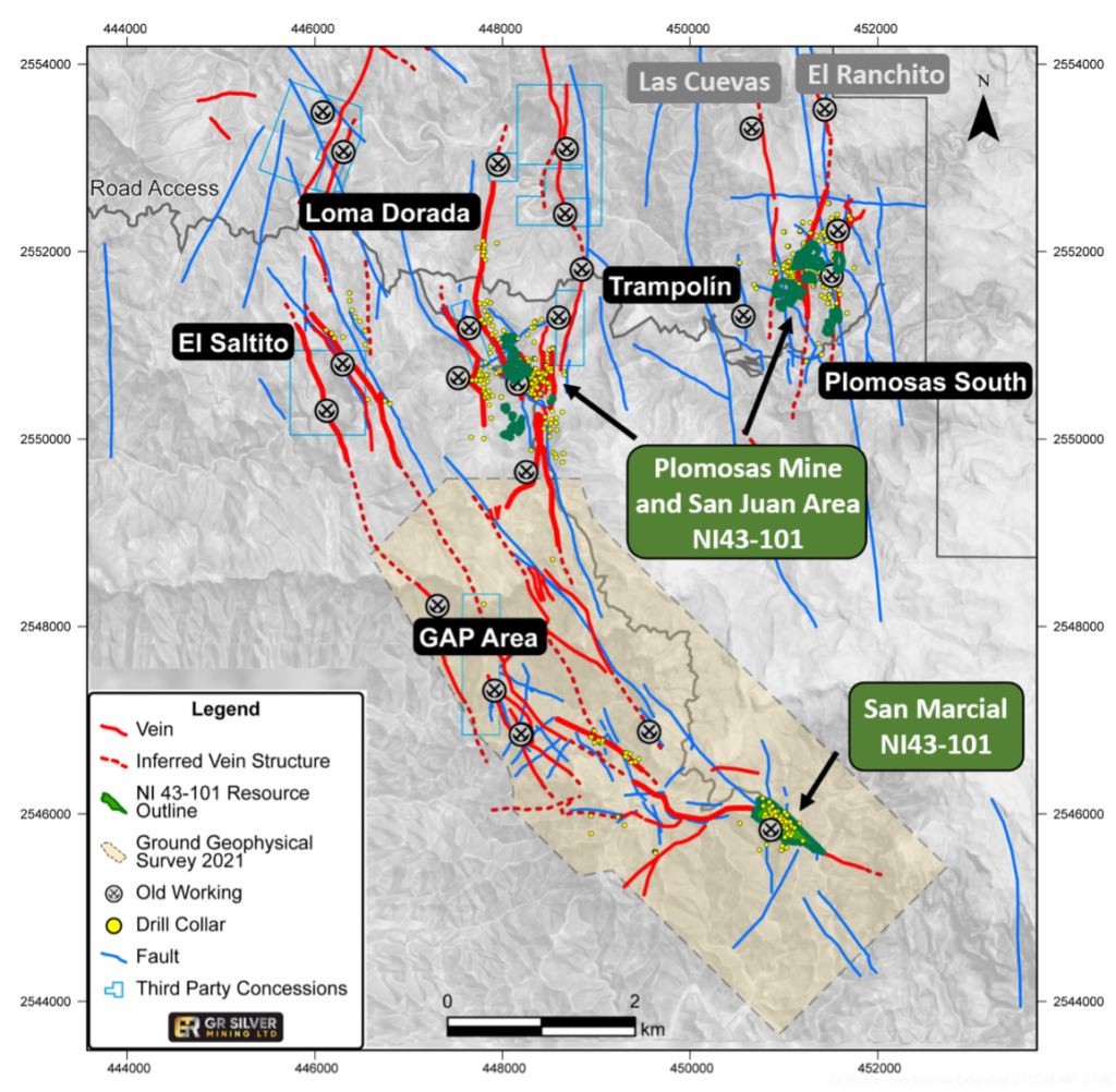 GR Silver’s Surface Infill Drilling Delivers Wide, High-grade Results ...
