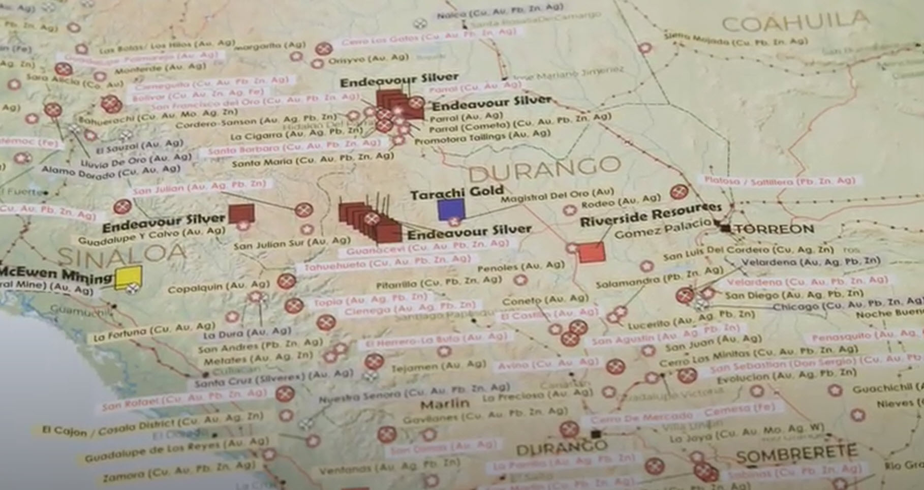 Update – Riverside Resources – Mexico Mining Center