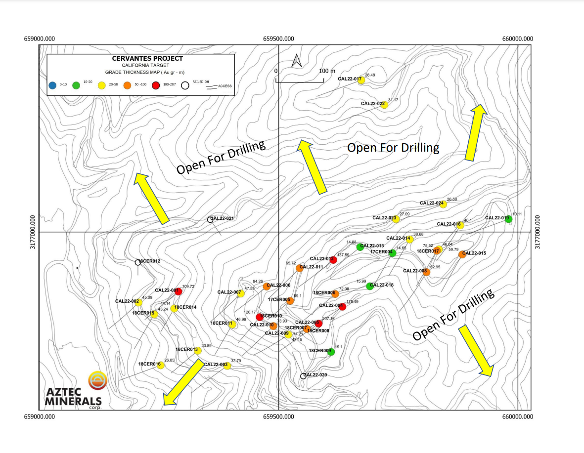 Aztec Completes 11-Hole, Phase 3, Core Drilling Program at the ...