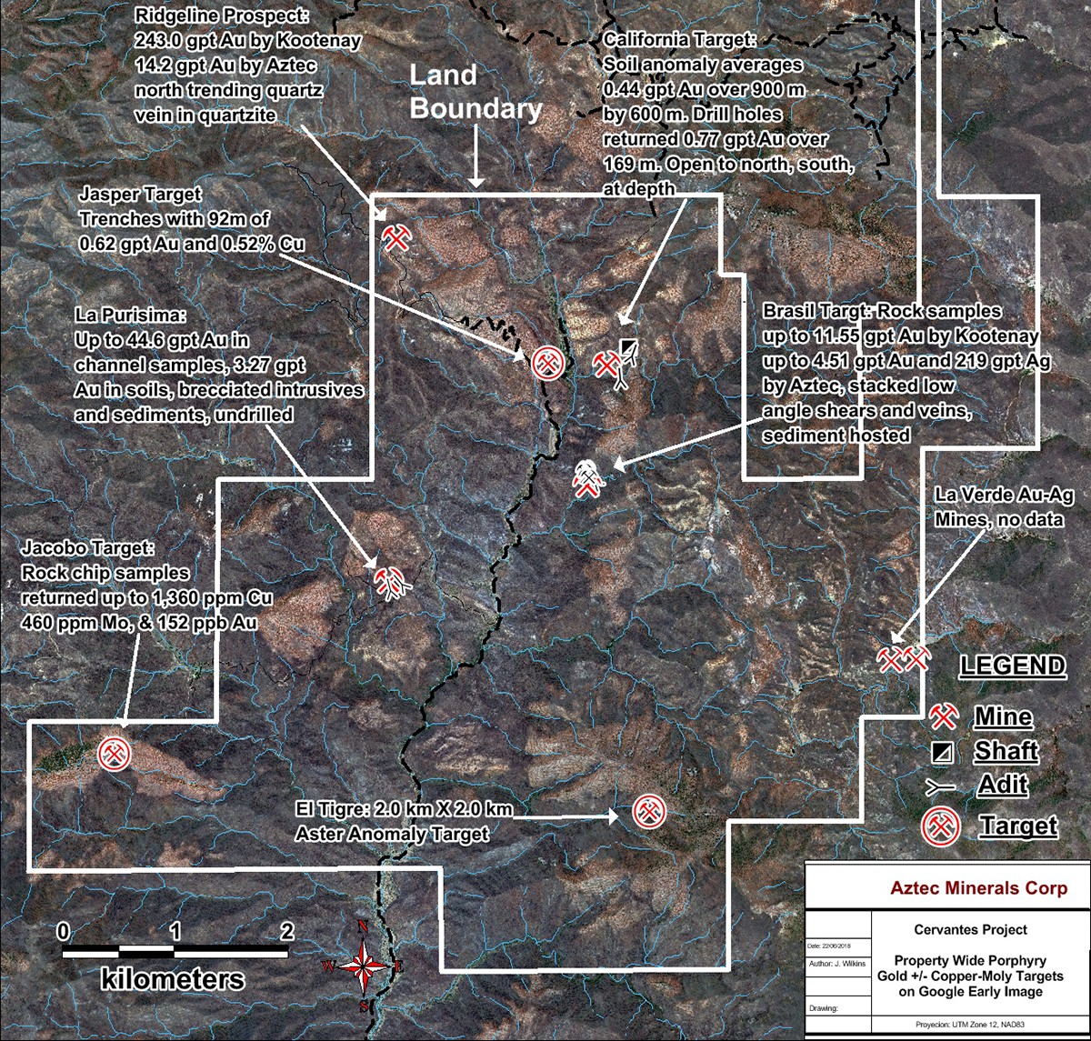Aztec Minerals Reports Final Gold and Multi-Element Results from 2021 ...