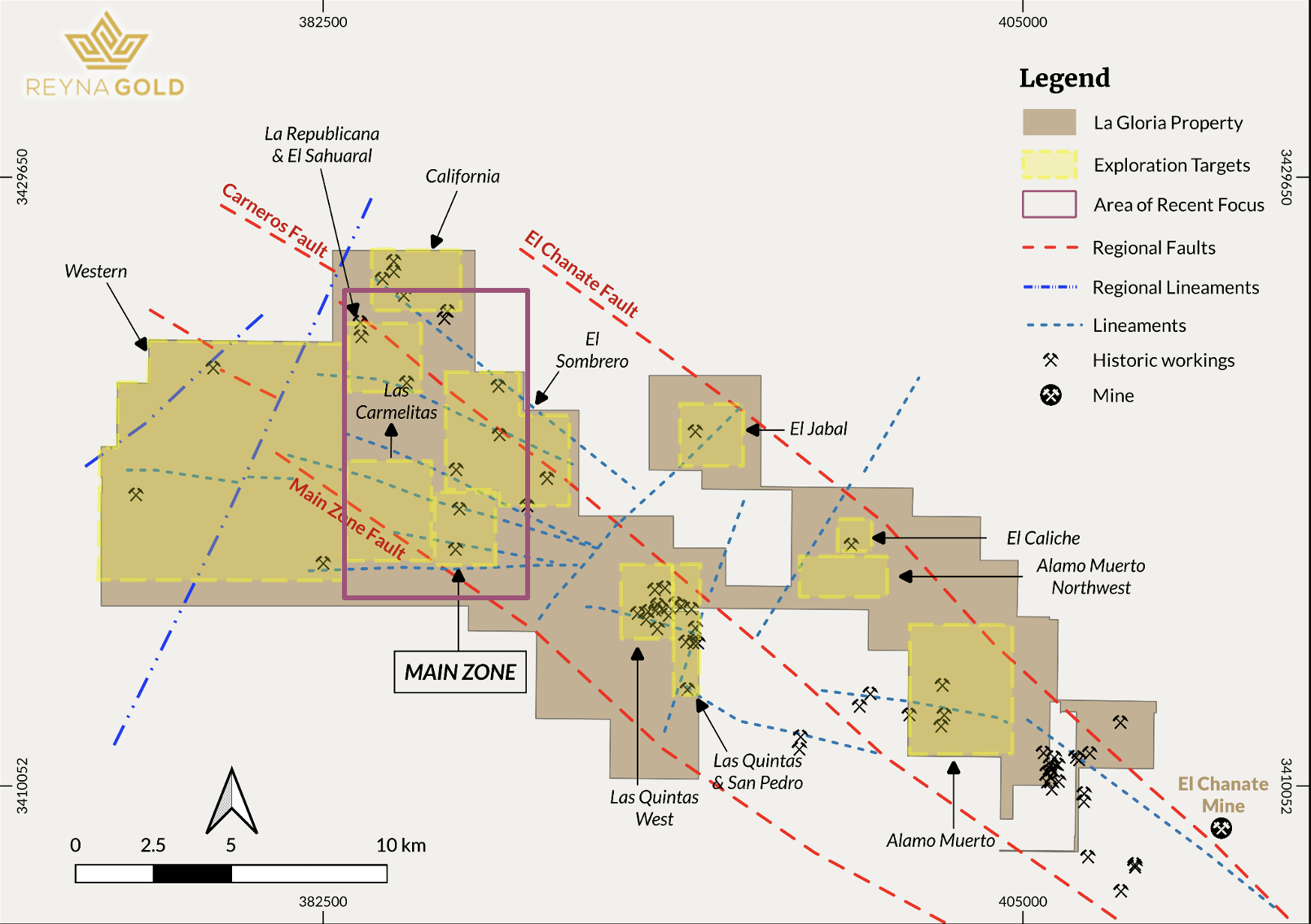 Reyna Gold Expands Mineralization Footprint of La Republicana, Las ...