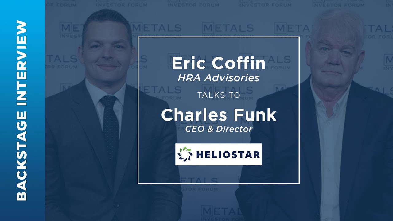 Charles Funk of Heliostar Metals Ltd. talks to Eric Coffin at the May ...