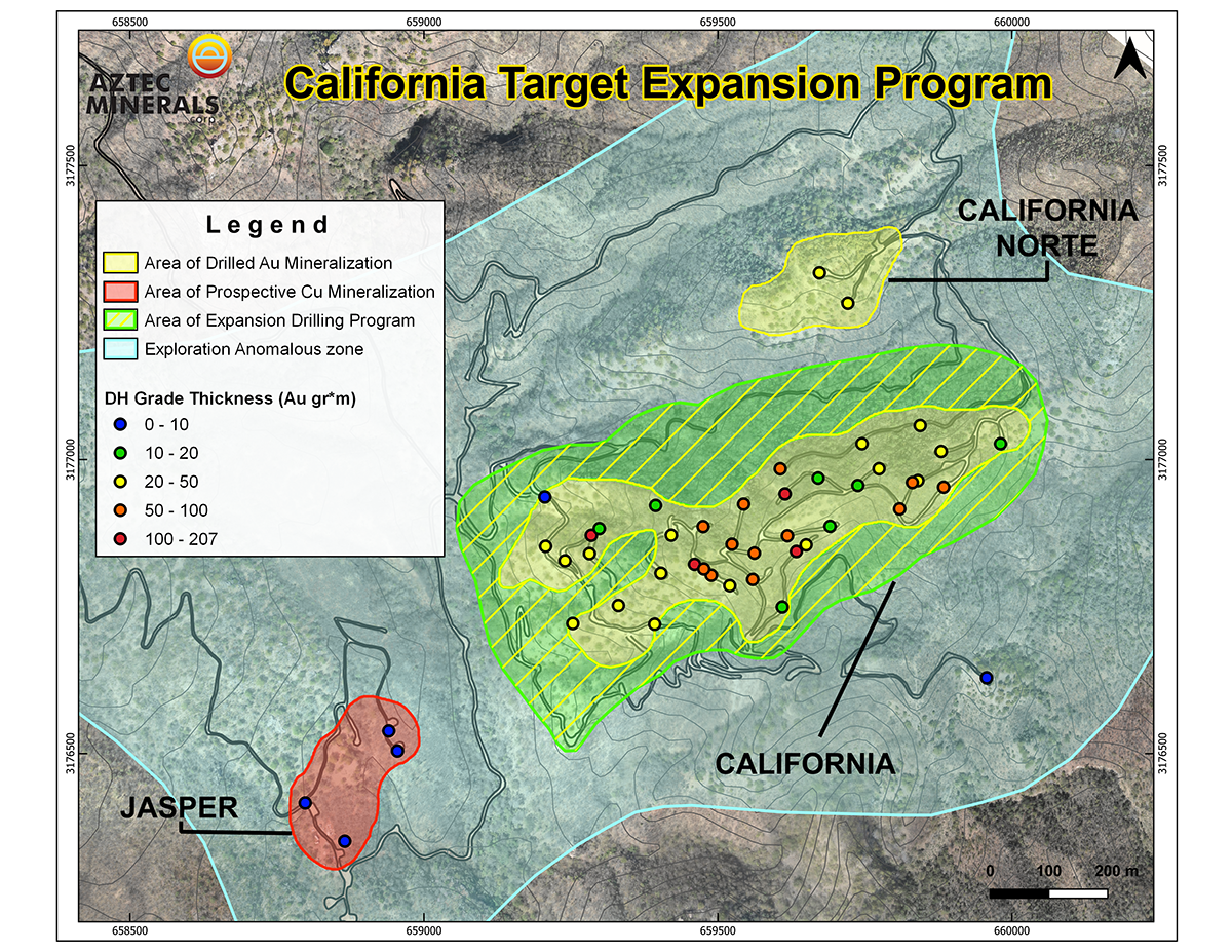 Aztec Commences RC Drill Program at Cervantes Porphyry Gold-Copper ...