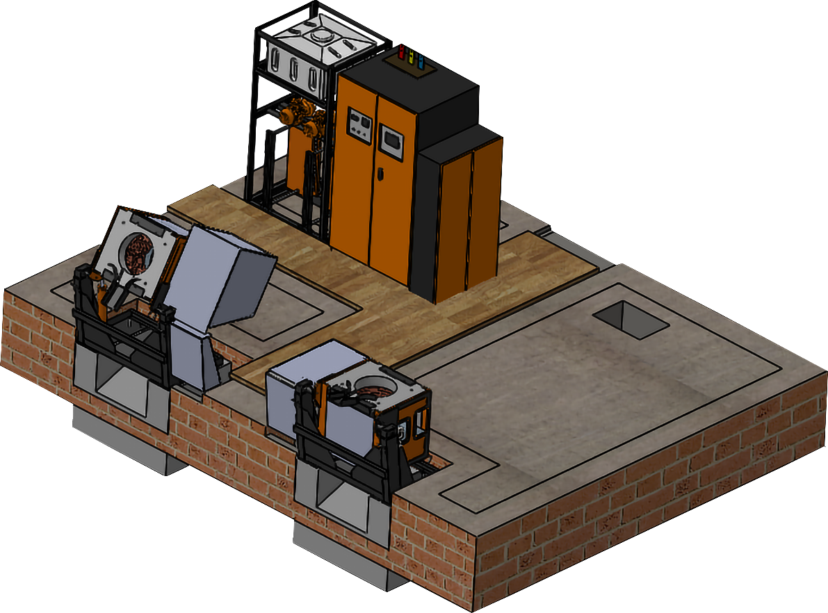 The Innovative Gold and Silver Smelting Induction Furnace | Mexico ...