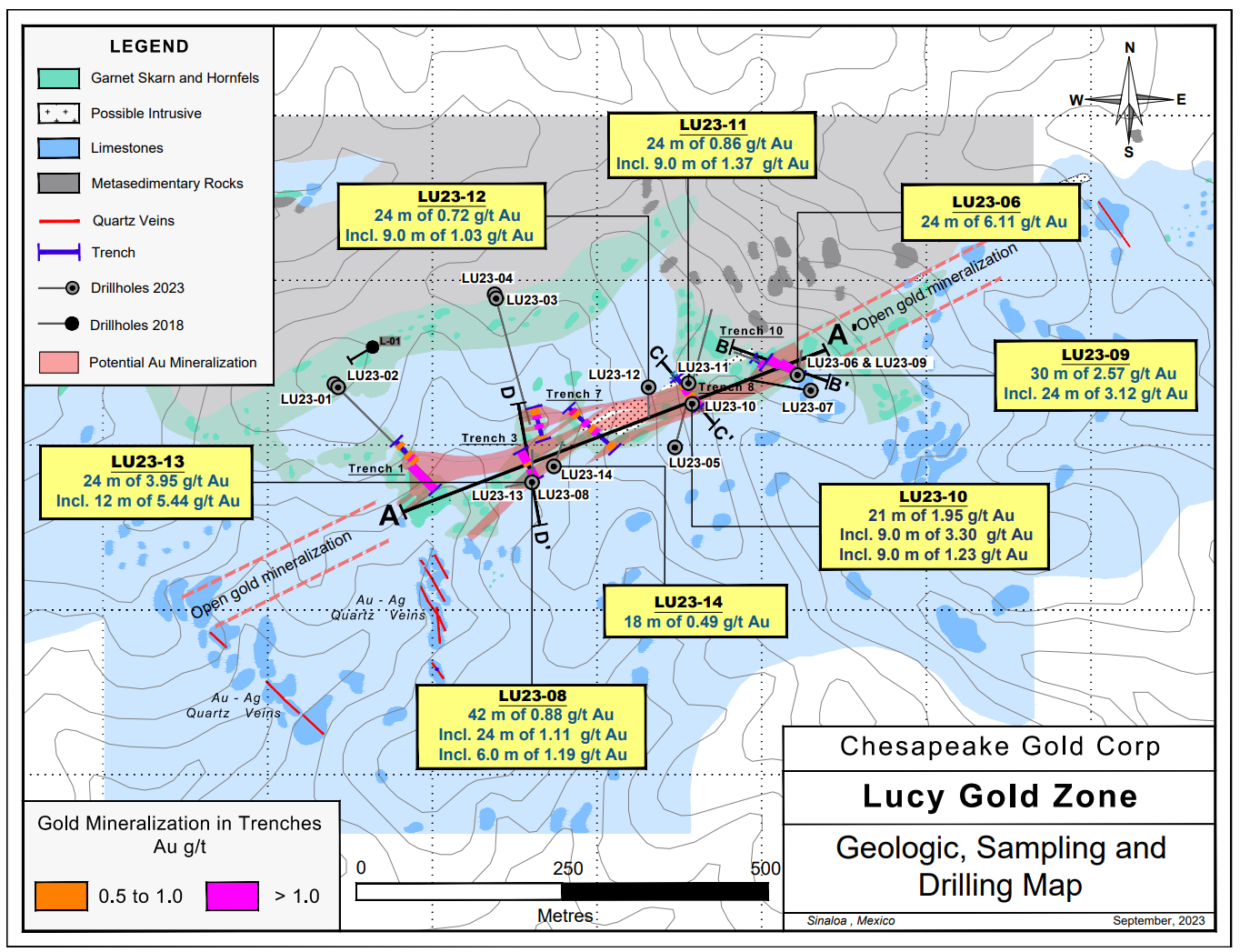 Chesapeake Announces Preliminary Metallurgical Test Results ...