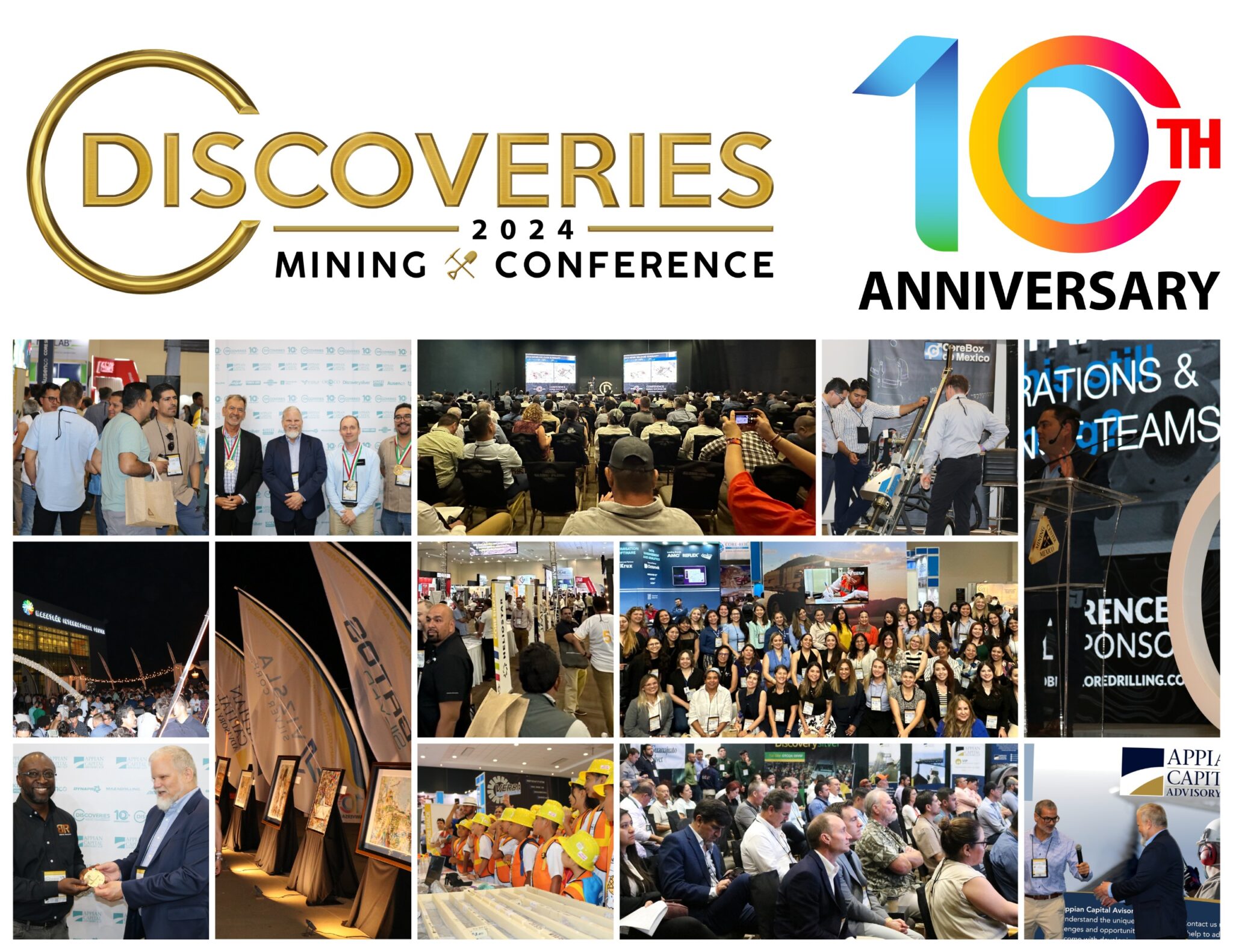 Discoveries 2024 Mining Conference Tenth Anniversary – Mexico Mining Center